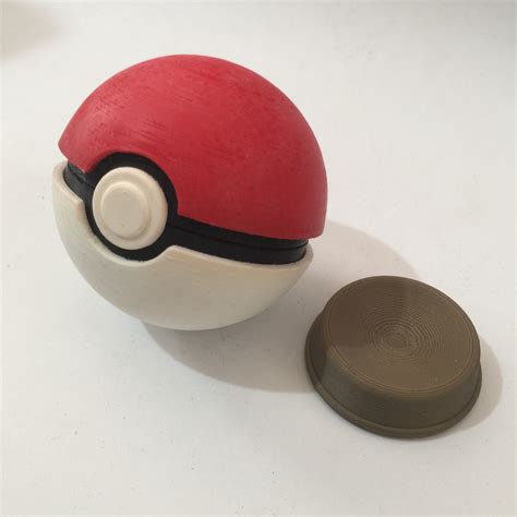 Pokeball T Box 3d Model 3d Printable Cgtrader