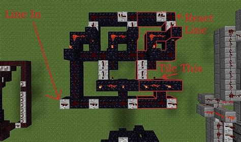 Redstone Round Timer Circuit Minecraft Map
