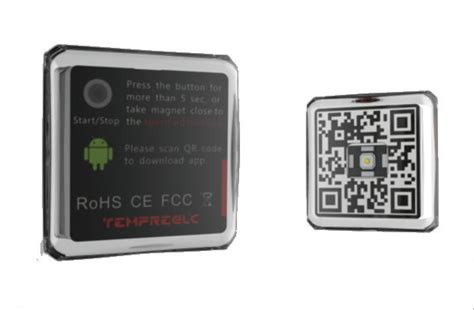 LED Temperature Indicator Disposable With Alarm For Logistics RITM Industry