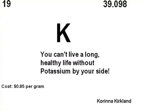 Ppt Facts About Potassium Powerpoint Presentation Free Download Id 6589183