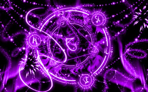 Abstract Purple Magic Purple Magic Aesthetic Purple Magic Background