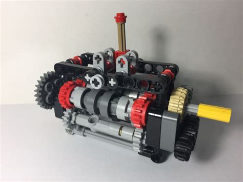 Lego Technic Gearbox 6 Speed At Walter Coy Blog