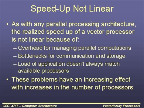 Csci 47175717 Computer Architecture Topic Vectorarray Processors Reading