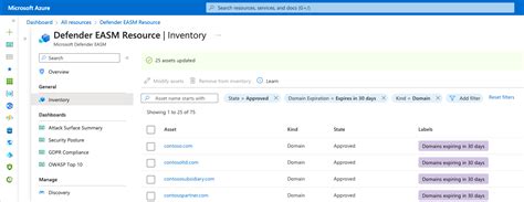 インベントリの資産を変更する Microsoft Learn