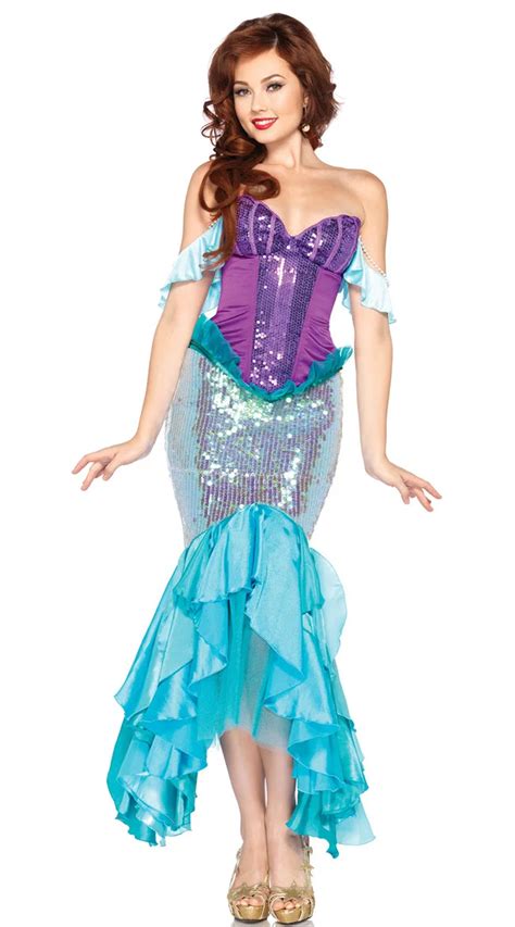 Beautiful Women Sexy Mermaid Cosplay Costume Halloween Carnival Party