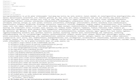error in pipeline job for sonar analysis java lang nosuchmethoderror no such dsl method