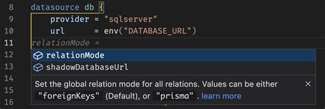 Completions Provided By Engines Break Right At The Start Of A Newline · Issue 17000 · Prisma