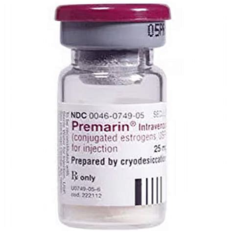 Premarin Intravenous Injection Effective Treatment For Menopause