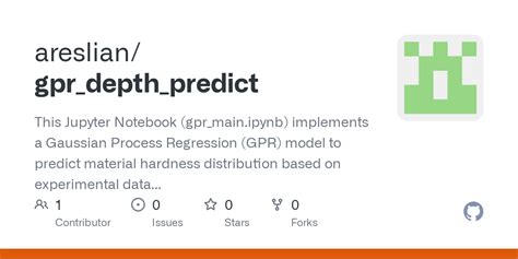 Github Aresliangprdepthpredict This Jupyter Notebook Gprmain
