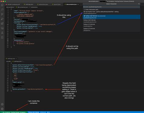 Pythonpath Not Respected In Remote Container · Issue 7813 · Microsoftvscode Python · Github