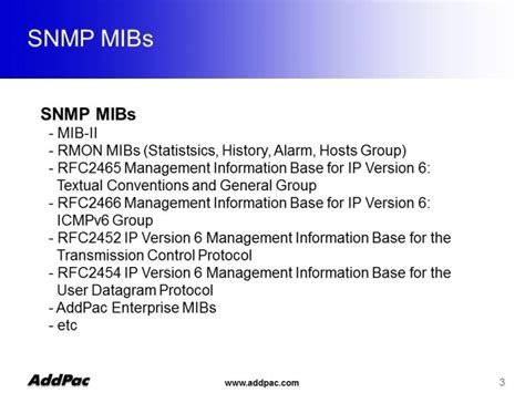 Ip Snmp Mib