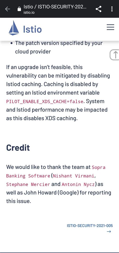 Nishant Virmani On Linkedin Security Cloud Istio Kubernetes Aws