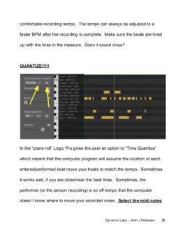 Logic Pro X Song Creation Music Technology MS HS By Dynamic Labs
