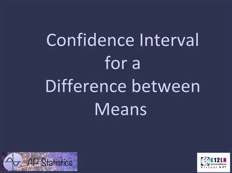 A10 Diff Between Means Ppt