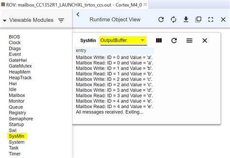 [faq] where is the output of system printf going processors forum processors ti e2e
