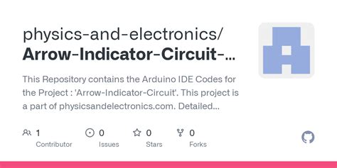 Github Physics And Electronicsarrow Indicator Circuit Arduino