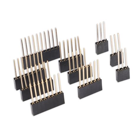 Luxorparts Stackningsbar Stiftlist 10 Pack Arduino Tillbehör Kjell