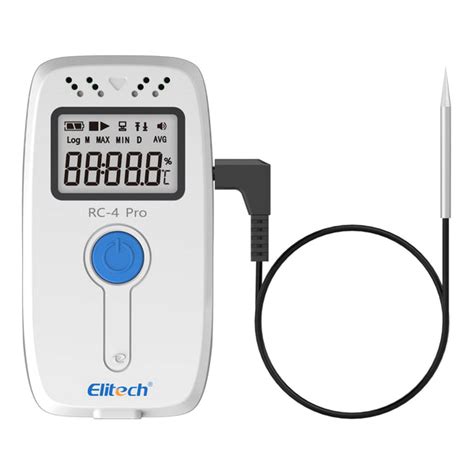 Elitech Pdf Usb Digital Temperature Humidity Data Logger Reuseable Recorder Ddl 64000 Points
