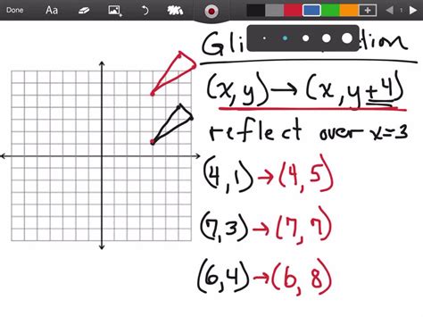 Solvedin Exercises 17 20 Graph Δrst With Vertices R41 S73 And T64 And Its Image
