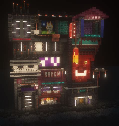 Cyberpunk Rminecraft