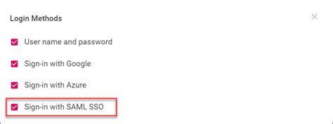 Saml Sso For Dex