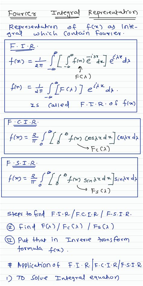 Solution 2 Fourier Integral Representation 221021 000632 Studypool