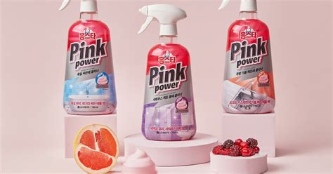 Lg생활건강 홈스타 핑크파워 세정제 3종 출시