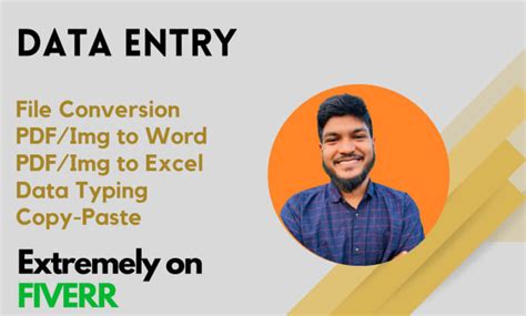 Do Data Typing Data Conversion Copy Paste Word Excel Job By Sadman Shuvo Fiverr