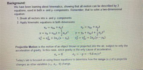 Kinematic Equations Solver Kinematic Equations Solver