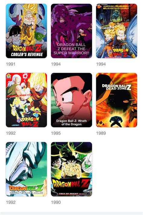 Are The Dragon Ball Movies Canon 60 Photos Moonagedaydream Film