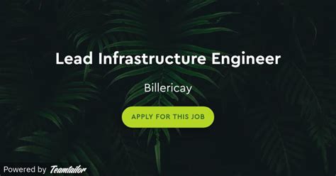 Lead Infrastructure Engineer Ground Control Chris H