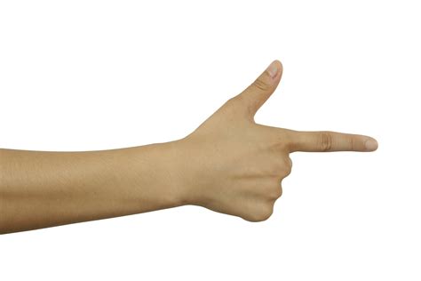 Hand Point Png