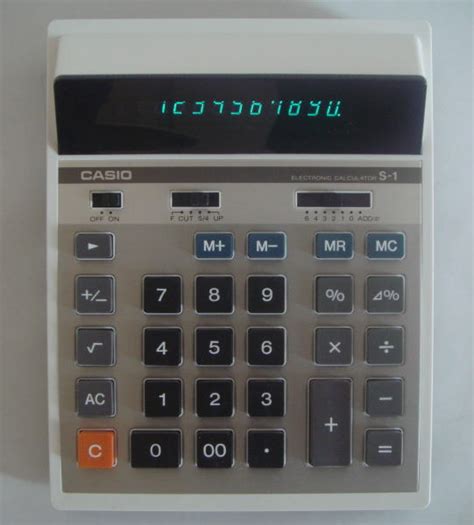 Casio Led Type Calculator
