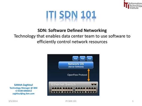 Software Defined Network Sdn Ppt