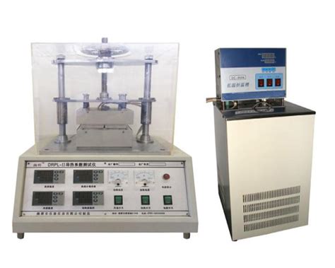 Series Thermal Conductivity Tester Flat Heat Flow Meter Method Thermal Conductivity Test