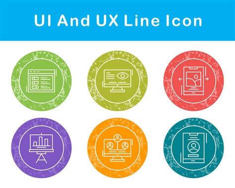 Ui And Ux Vector Icon Set 20729812 Vector Art At Vecteezy