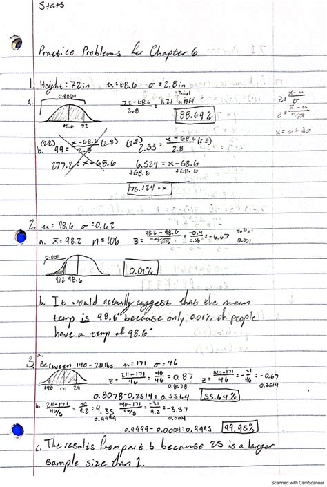 Chapter 6 Statistics Math 2020 Studocu