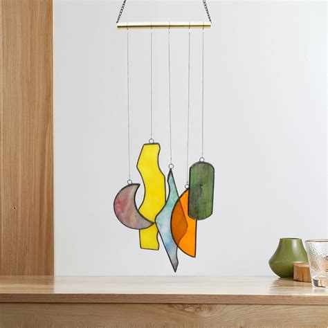 Custom Stained Glass Window Hangings Suncatcherpanelirregular Shape