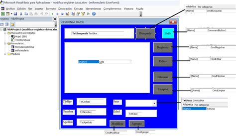 EnseÑanza Para El Futuro Vba Formularios Práctica 23
