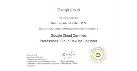 Shahzad C M On Linkedin Professional Cloud Devops Engineer • Shahzad