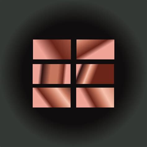 Premium Vector Gradient Color Palette With Vector Elements