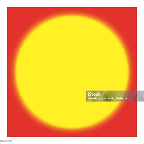 Ilustración De Círculo Amarillo Cuadrado Rojo Ilustración Vectorial Imagen De Archivo Y Más