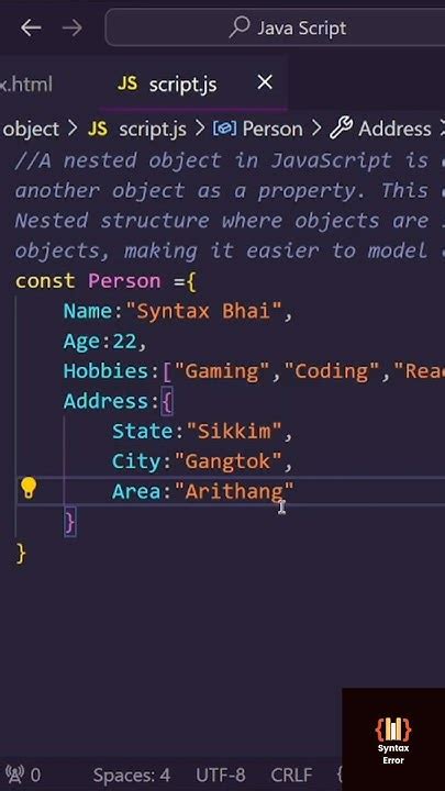Get To Know Your Sir Personally 😎 Coding Programming Javascript