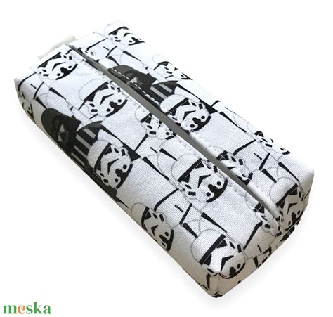 Star Wars Hadsereg és Dart Wader Mintás PrÉmium Pamut Zsebkendőtartó