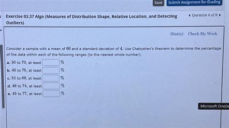 solved exercise 03 37 algo measures of distribution shape