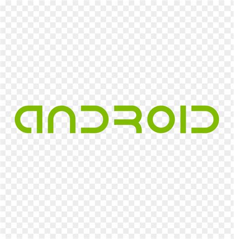 Android Text Logo Toppng