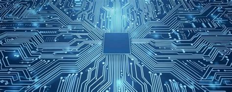 Inner System Of Highly Powerful Technology With Microchips Representing Futuristic Technology