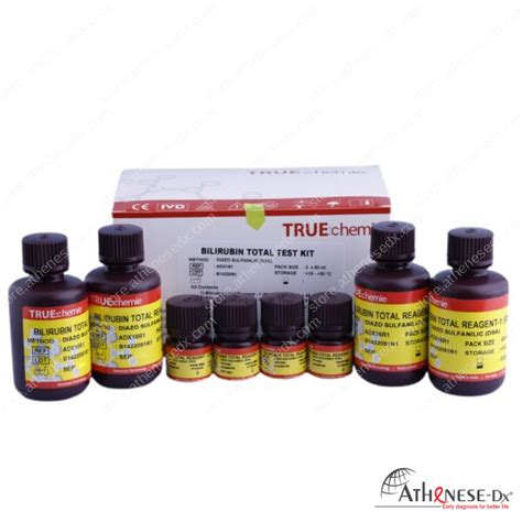 Bilirubin Total Test Kit Ivd Biochemistry Products Athenese Dx