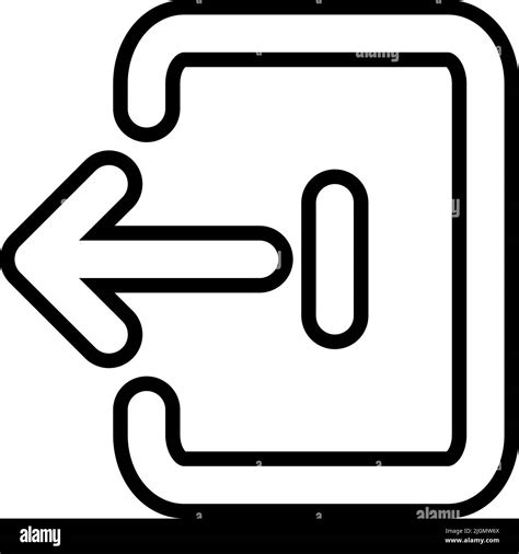 Ui Logout Icon Stock Vector Image And Art Alamy