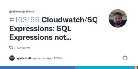 Cloudwatchsql Expressions Sql Expressions Not Supported With Metrics Queries · Issue 103196